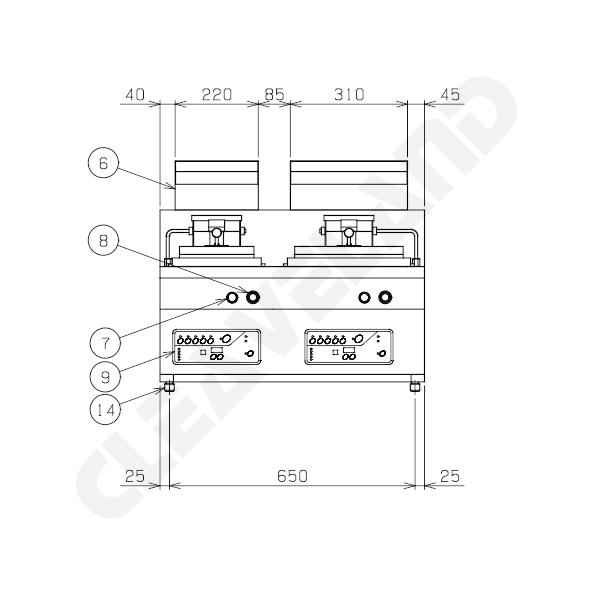マルゼン（厨房機器） MAZ-46B マルゼン ガス自動餃子焼器 クリーブランド : 業務用厨房機器販売クリーブランド - 通販 - Yahoo!ショッピング