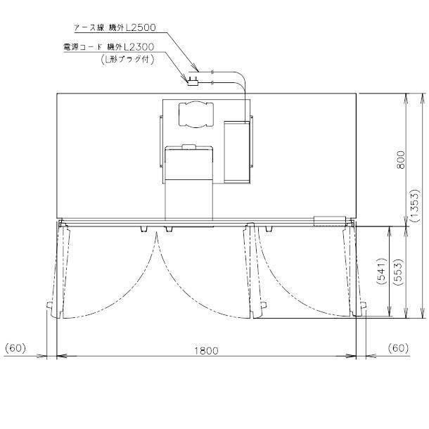 ホシザキ HR-180B-ML (ワイドスルータイプ 6枚扉) 自然冷媒冷蔵庫 業務用冷蔵庫 ノンフロン インバータ 別料金にて 設置 入替 回収 処分 廃棄 クリーブランド : 厨房機器販売 ...