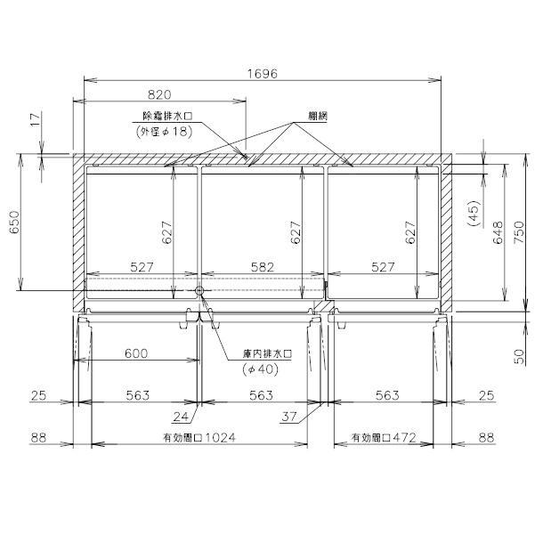 ホシザキ HR-180B-ML (ワイドスルータイプ 6枚扉) 自然冷媒冷蔵庫 業務用冷蔵庫 ノンフロン インバータ 別料金にて 設置 入替 回収 処分 廃棄 クリーブランド : 厨房機器販売 ...