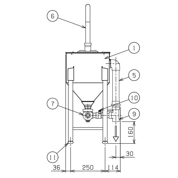 マルゼン（厨房機器） MRW-D7 マルゼン ドラフト式水圧洗米機 7kg/回 : 厨房機器販売クリーブランド - 通販 - Yahoo!ショッピング