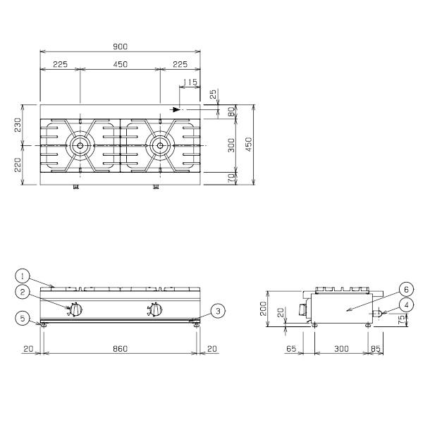マルゼン（厨房機器） RGC-094D マルゼン NEWパワークック ガス卓上コンロ クリーブランド : 厨房機器販売クリーブランド - 通販 - Yahoo!ショッピング