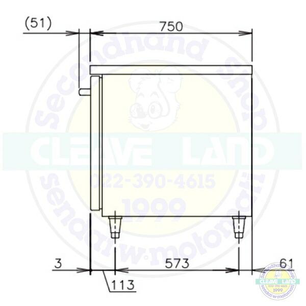 RT-120SDG-1-VB ホシザキ テーブル形冷蔵庫 バイブレーション加工 コールドテーブル デザイン冷蔵庫 : rt-120sdg-1-vb : 厨房機器販売クリーブランド - 通販 ...