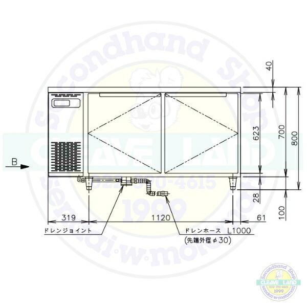 ホシザキ RT-150SDG-1-BK テーブル形冷蔵庫 ブラックステンレス仕様 コールドテーブル デザイン冷蔵庫 : 厨房機器販売クリーブランド - 通販 - Yahoo!ショッピング
