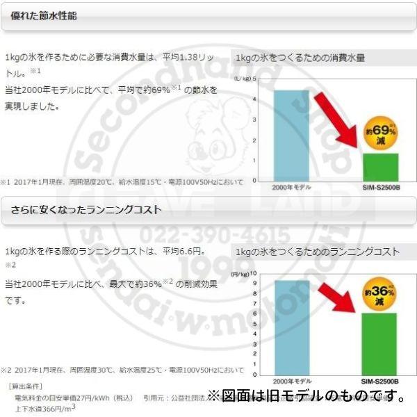 製氷機 パナソニック SIM-AS9500 （旧：SIM-S9500B） バーチカルタイプ 1Φ100V 95kgタイプ セル方式 : 厨房機器販売クリーブランド - 通販 - Yahoo ...