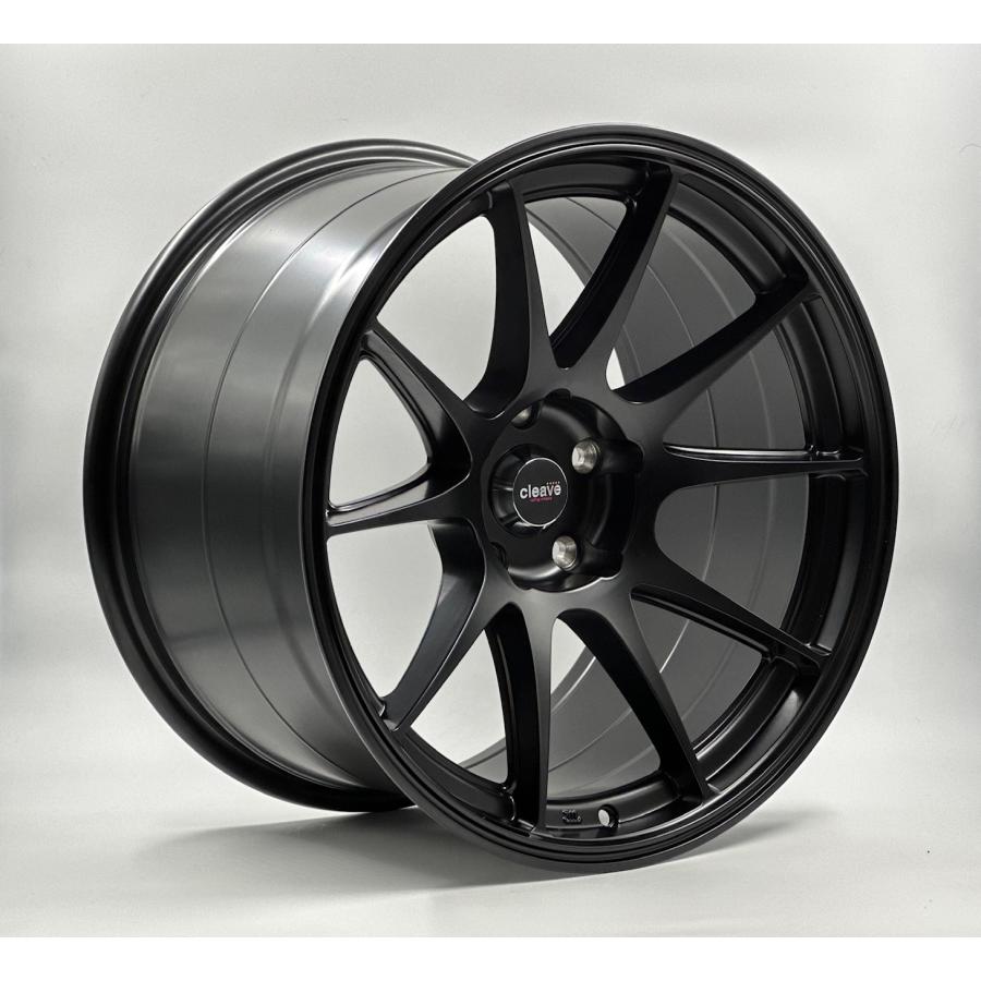 CLEAVE RACING 103 18x10.5J +15 5H-114.3 セミグロスブラック 4本セット : CLEAVE ONLINE SHOP - 通販 - Yahoo!ショッピング