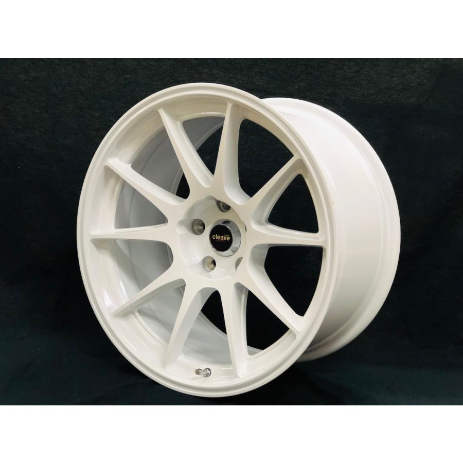 CLEAVE RACING 103 18x9.5J +12 5H-114.3 ホワイト 4本セット : 103-189512w4 : CLEAVE ONLINE SHOP - 通販 ...