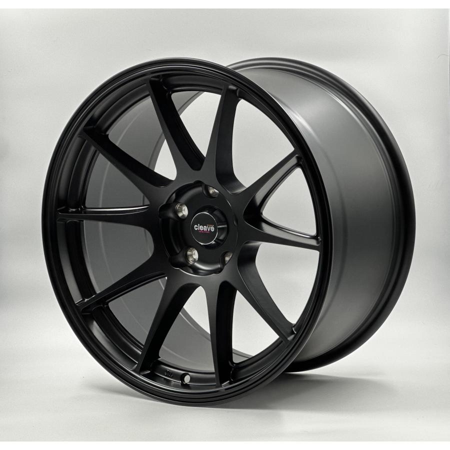 CLEAVE RACING 103 18x9.5J +22 5H-114.3 セミグロスブラック 4本セット : CLEAVE ONLINE SHOP - 通販 - Yahoo!ショッピング