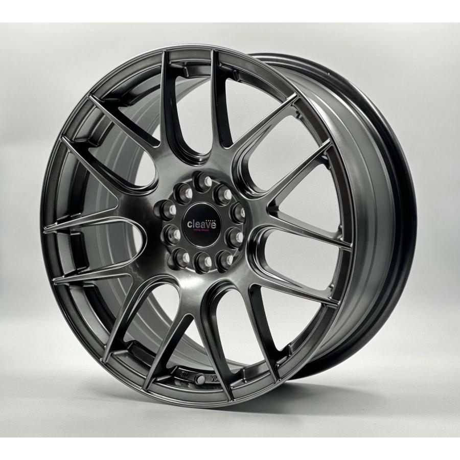 CLEAVE RACING 105 17x7.5J +40 10H-100/114.3 ハイパーブラック 2本セット 86 NCロードスター : CLEAVE ONLINE SHOP - 通販 ...