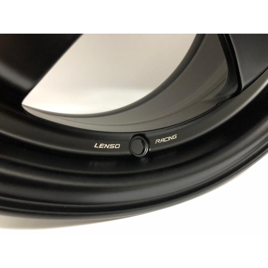 LENSO Project D 90B Version 2 15x7.0J +33 4H-100 マットブラック 4本セット 超軽量 EF ...