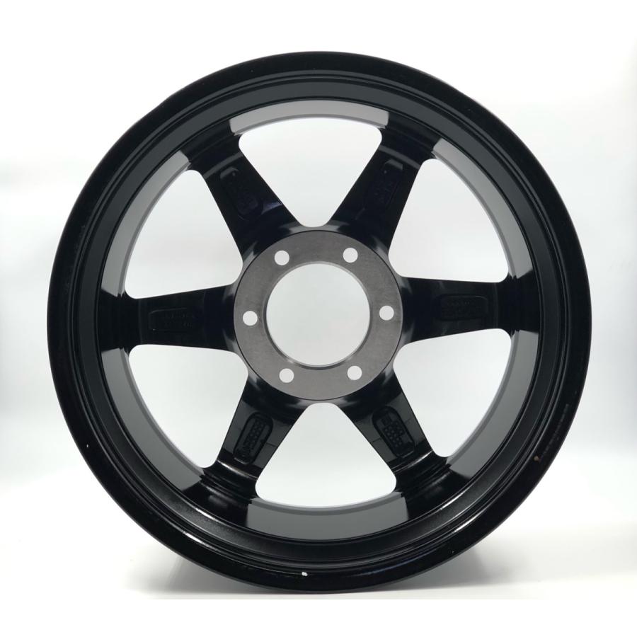 LENSO Project-D D-1RACING 18x9.5J +25 6H-139.7 グロスBK/マシンド&ミルド 4本セット プラド FJ ハイラックス ハイエース ...