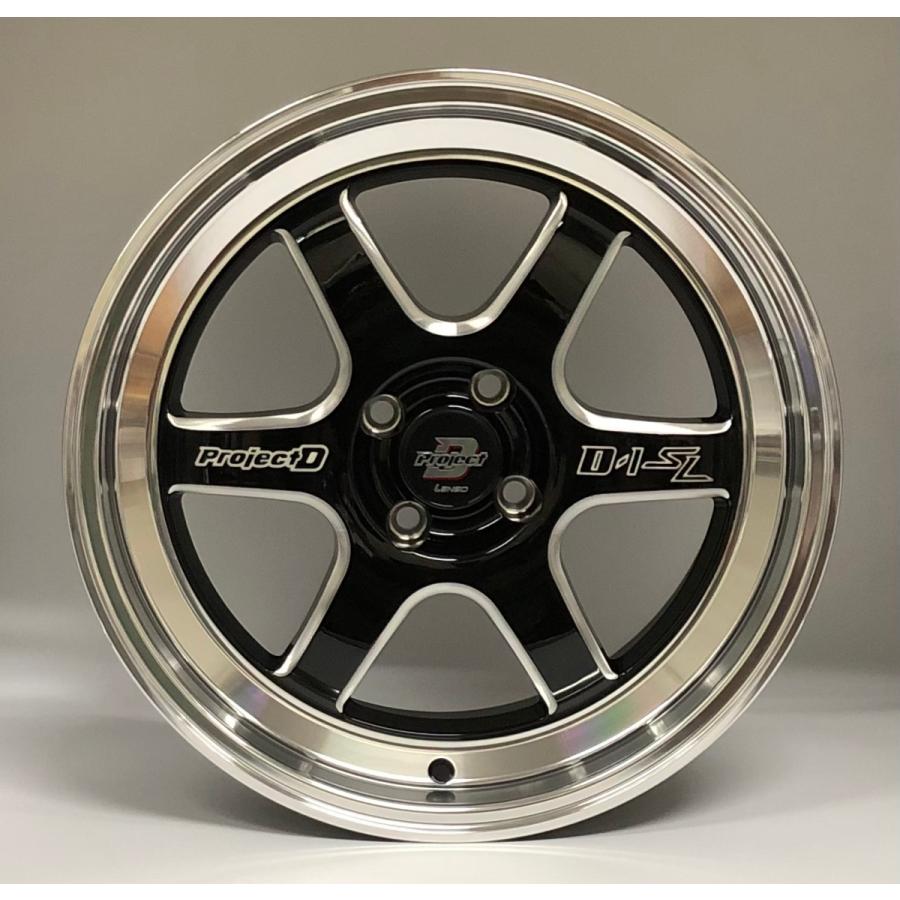 LENSO PROJECT-D D-1SL 17x8J +38 4H-100 ブラック/マシンド&ミルド 4本セット ND ロードスター MINI レンソ : CLEAVE ONLINE ...