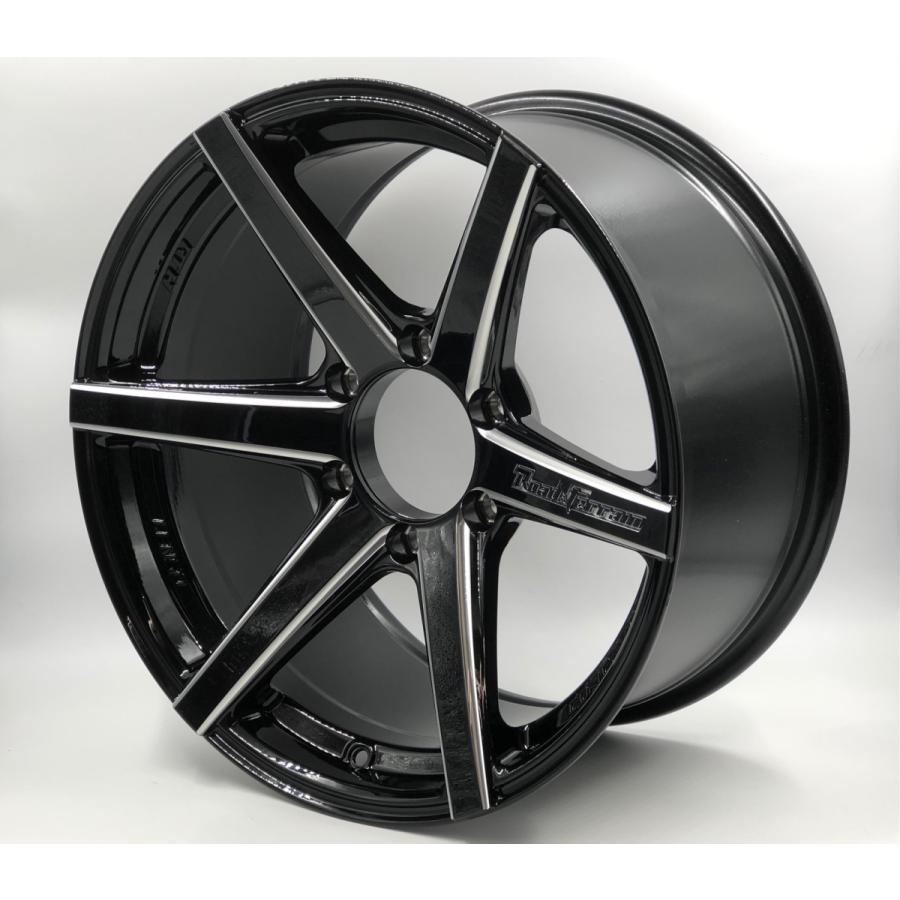 LENSO RT-H 18x9.5J +20 6H-139.7 グロスブラック/ミルド 4本セット サーフ プラド FJ D-MAX タコマ ハイラックス ハイエース : CLEAVE ...