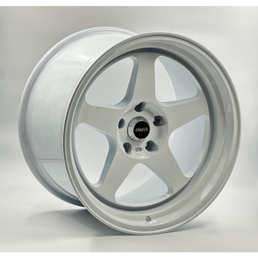 CLEAVE RACING SS05 18x10.5J +15 5H-114.3 フルホワイト 4本セット : CLEAVE ONLINE SHOP - 通販 - Yahoo!ショッピング
