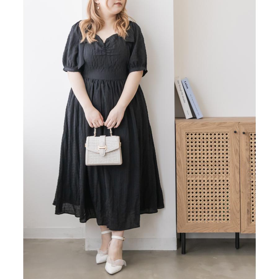 大きいサイズ レディース CLETTEオリジナル★ショルダーリボンワンピース : 大きいサイズ専門店 CLETTE - 通販 - Yahoo ...