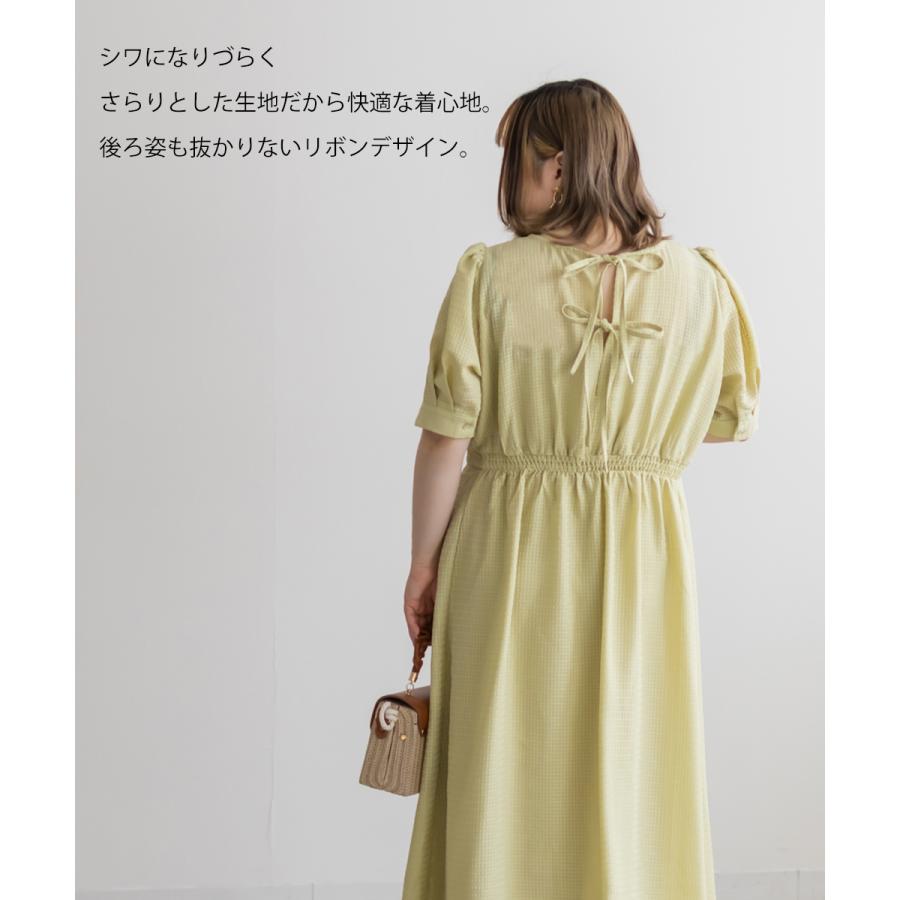 大きいサイズ レディース CLETTEオリジナル★ペチコート付きシアーチェックワンピース : 大きいサイズ専門店 CLETTE - 通販 ...