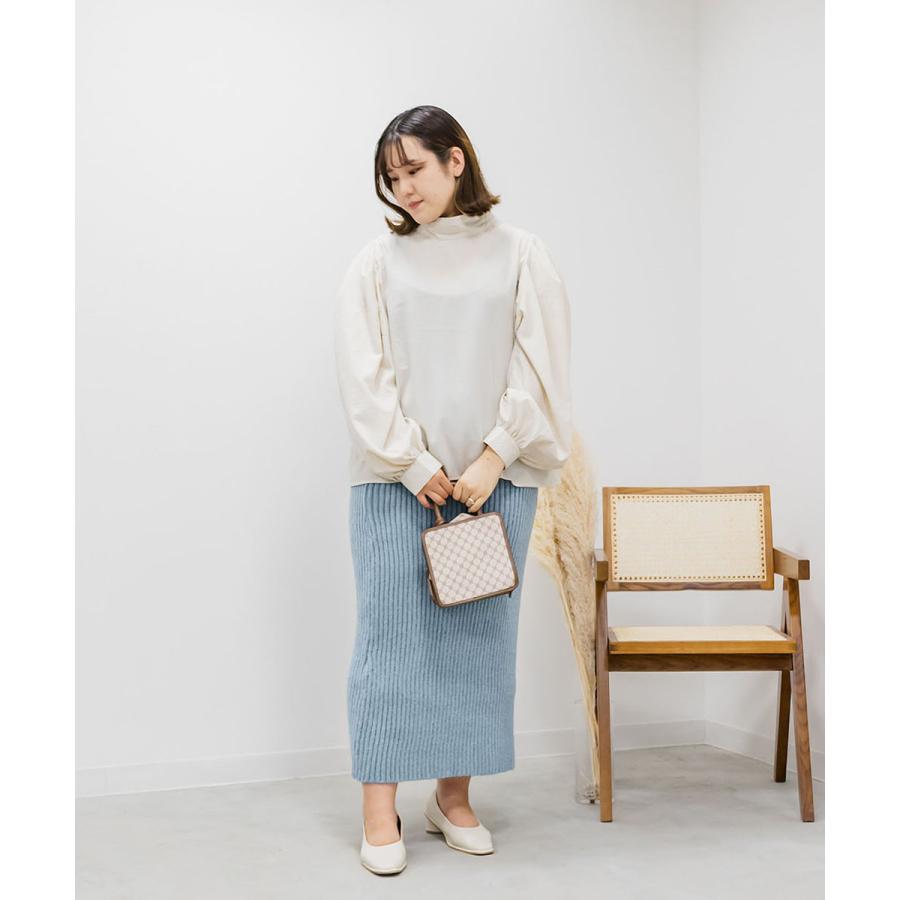 大きいサイズ レディース 前後2WAYスリット入りニットスカート : 大きいサイズ専門店 CLETTE - 通販 - Yahoo!ショッピング