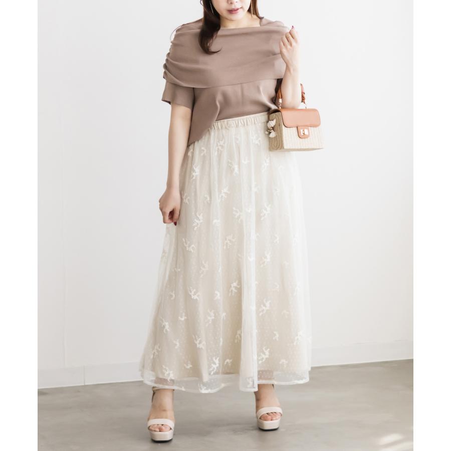 大きいサイズ レディース CLETTEオリジナル★3WAY花柄チュールスカート : 大きいサイズ専門店 CLETTE - 通販 - Yahoo!ショッピング