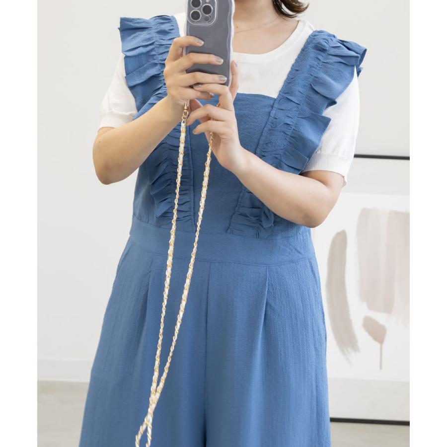 大きいサイズ レディース CLETTEオリジナル★フリルサロペット : 大きいサイズ専門店 CLETTE - 通販 - Yahoo!ショッピング