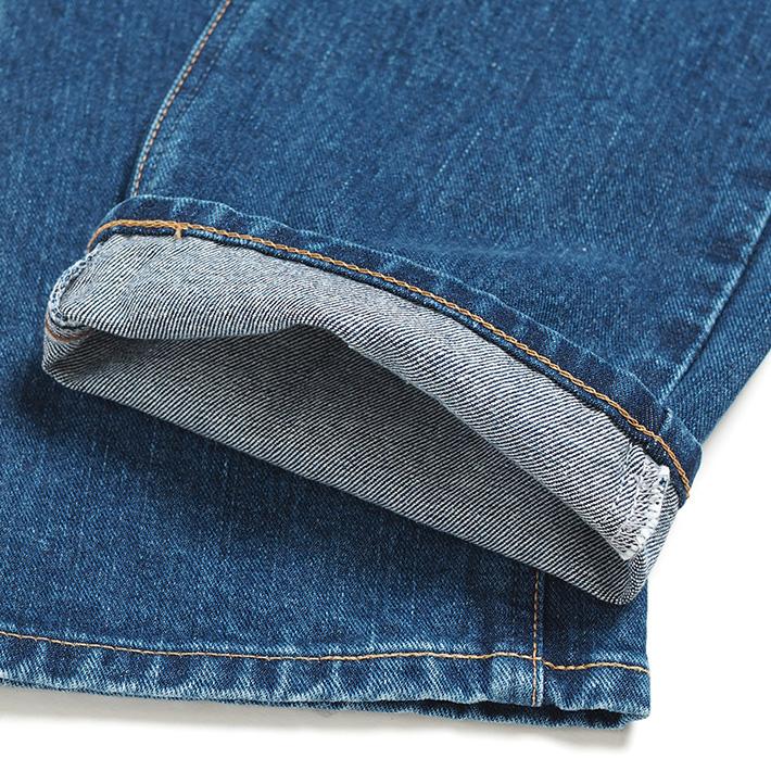 INTERNATIONAL BASIC 大きいサイズ メンズ EDWIN 402 すっきりストレート ジーンズ デニムパンツ 綿100% 股上深め 日本製 (E402) ゆったり 大きめ ...