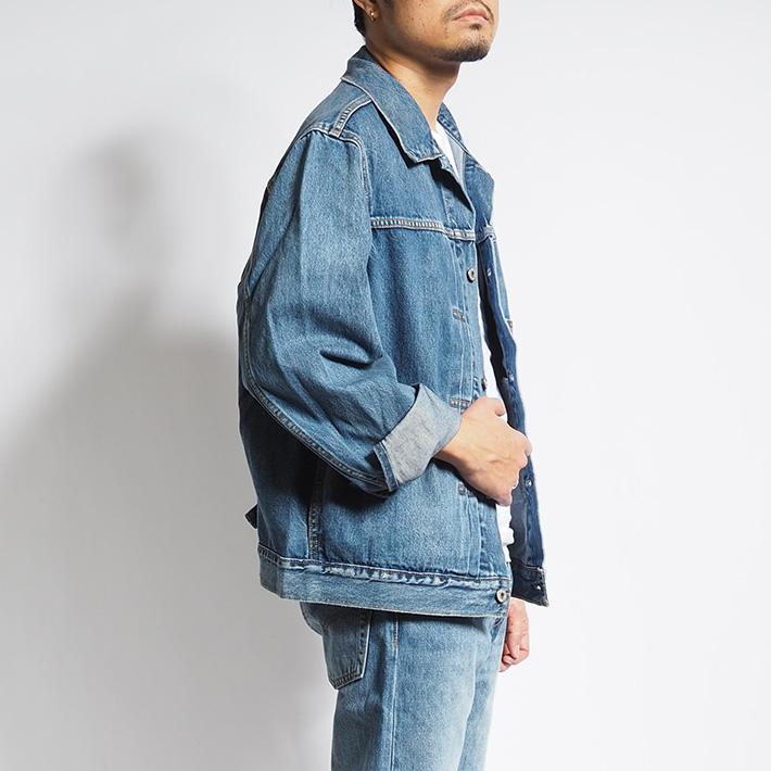 Levi's LEVIS リーバイス Gジャン TYPE I トラッカージャケット デニム (A31740004) メンズファッション ...