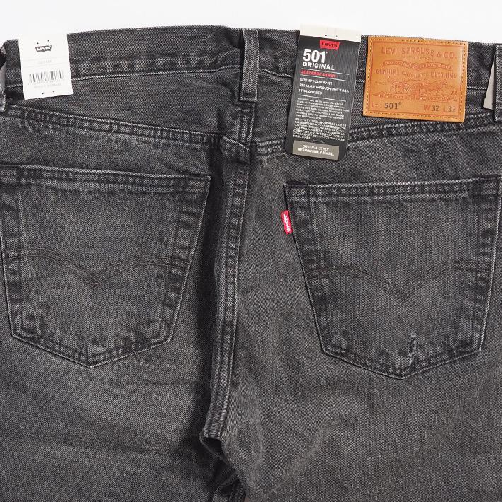 Levis PReMIUM LEVIS リーバイス 501 ブラック セルビッジ 赤耳 ヘンプ レギュラーストレート (005013518 ...