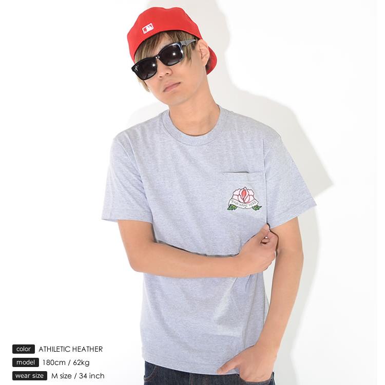 PRIMITIVE アウトレット プリミティブ Tシャツ 半袖 左胸ポケット ローズイラスト セール : BIG HOOK - 通販 - Yahoo!ショッピング