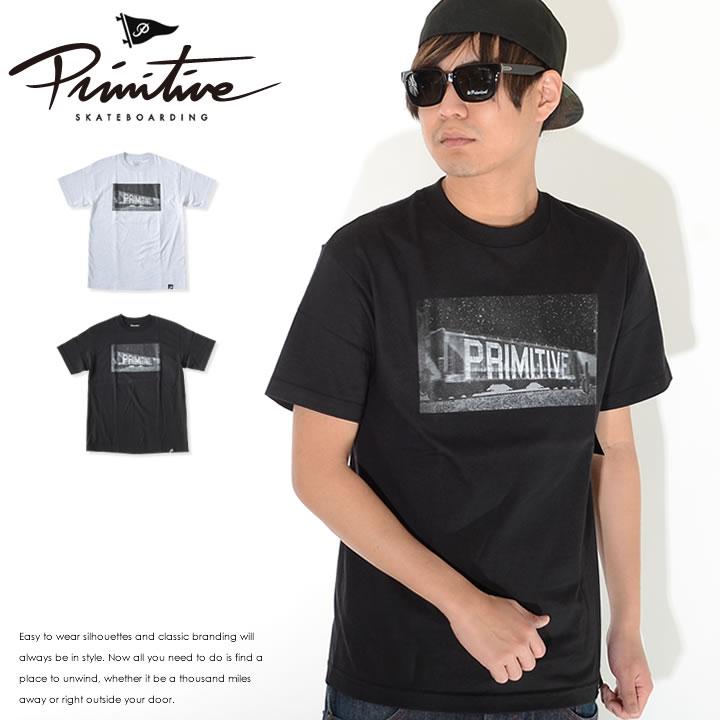 PRIMITIVE アウトレット プリミティブ Tシャツ 半袖 ボックスプリント 貨物列車 ネームロゴ * セール : BIG HOOK - 通販 - Yahoo!ショッピング