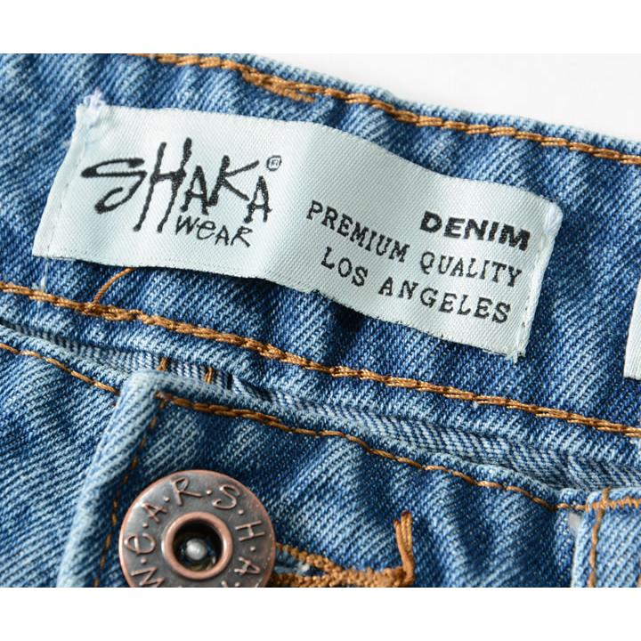 SHAKA WeAR（シャカウェア） デニムパンツ ジーンズ ストーンウォッシュ STONEWASH JEANS 13oz : BIG ...
