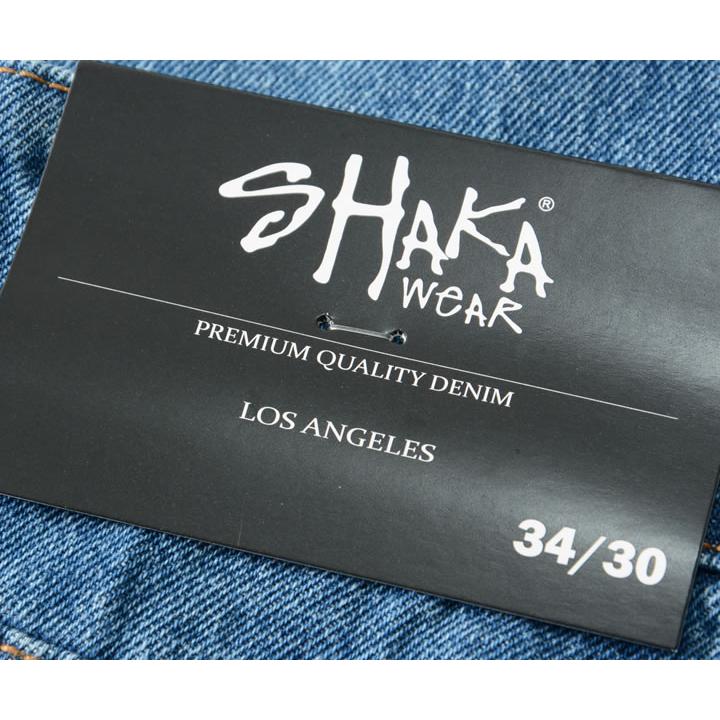 SHAKA WeAR（シャカウェア） デニムパンツ ジーンズ ストーンウォッシュ STONEWASH JEANS 13oz : BIG ...