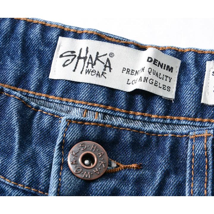 SHAKA WeAR（シャカウェア） デニムパンツ ジーンズ ストーンウォッシュ STONEWASH JEANS 13oz : BIG ...