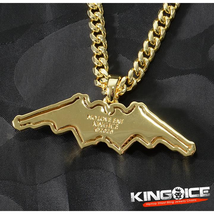 KING ICE キングアイス ネックレス ゴールドチェーン NLE Choppa KING ICE キングアイス ネックレス ゴールドチェーン NLE Choppa