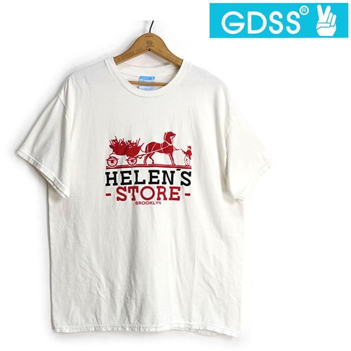 GDSS ジー・ディー・エス・エス[GDS-000-251104]フロッキープリント 半袖Tシャツ "HELEN'S" : CLEVER WEB SHOP - 通販 - Yahoo!ショッピング