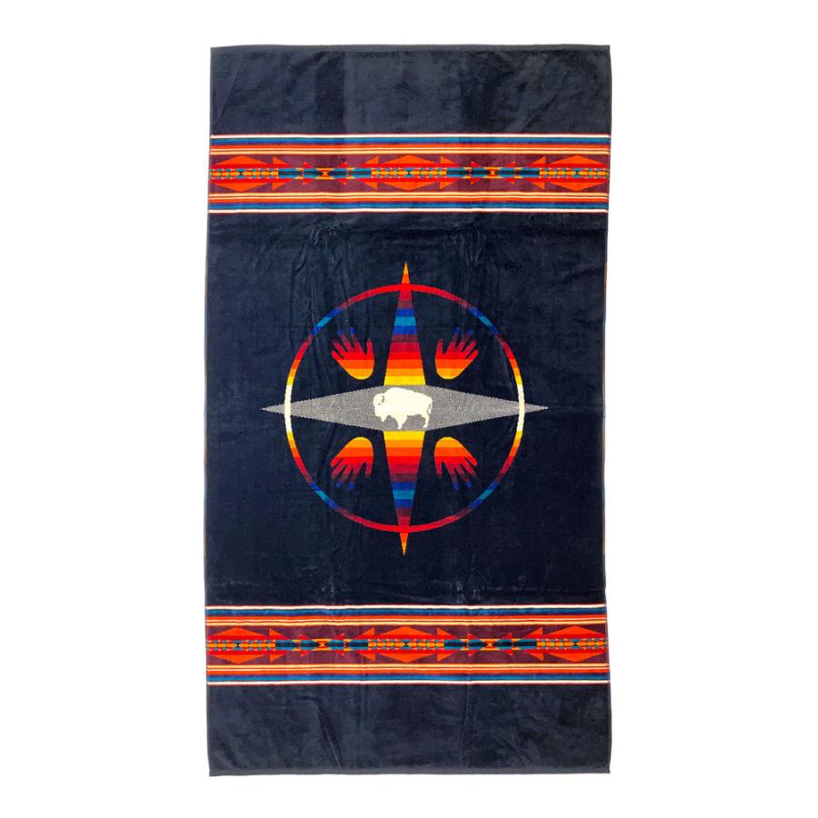 PENDLETON ペンドルトン [XB233] オーバーサイズ ジャガードタオル ブランケット タオルケット Oversized Jacquard Towels : CLEVER WEB ...