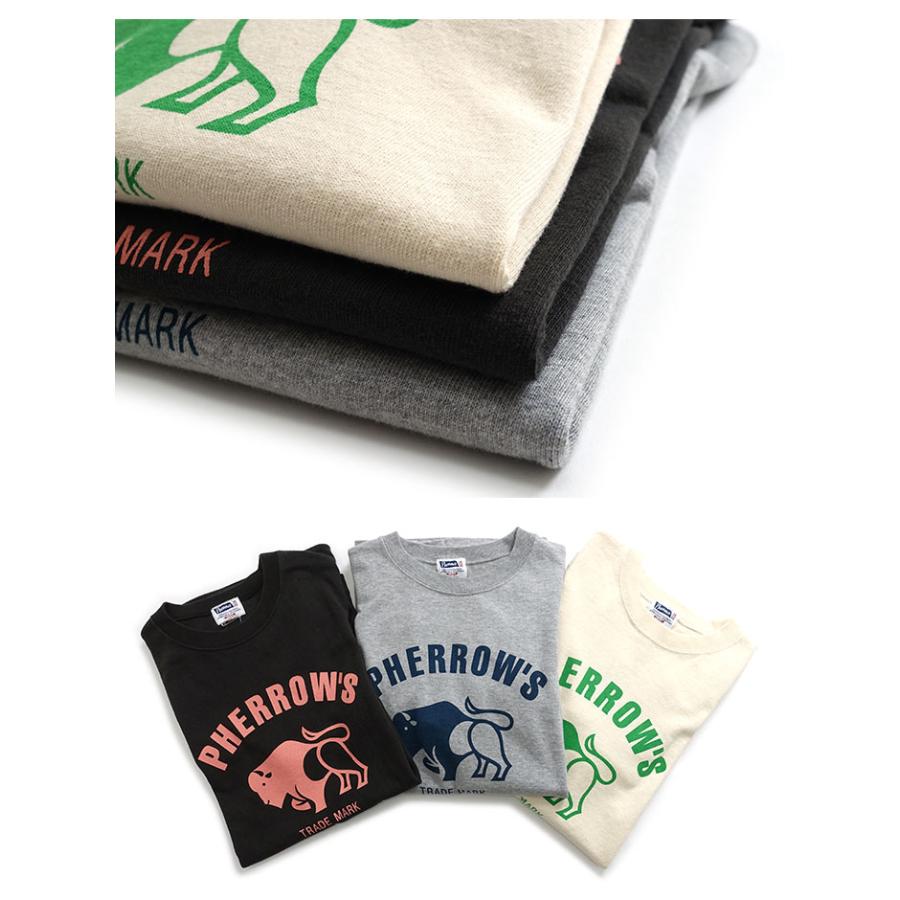 Pherrow's [メール便可]フェローズ [PLT-2] 長袖 バッファロー プリントTシャツ 日本製 : CLEVER WEB SHOP - 通販 - Yahoo!ショッピング