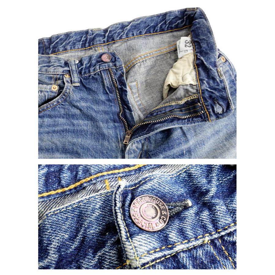 WAREHOUSE ウエアハウス Lot.1105 ユーズドウォッシュ ジーンズ WAREHOUSE ウエアハウス Lot.1105 ユーズドウォッシュ ジーンズ