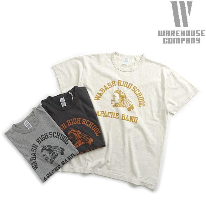 WAREHOUSE [メール便可]ウエアハウス [4064] セコハン 半袖 Tシャツ "APACHE BAND" 日本製 : CLEVER ...