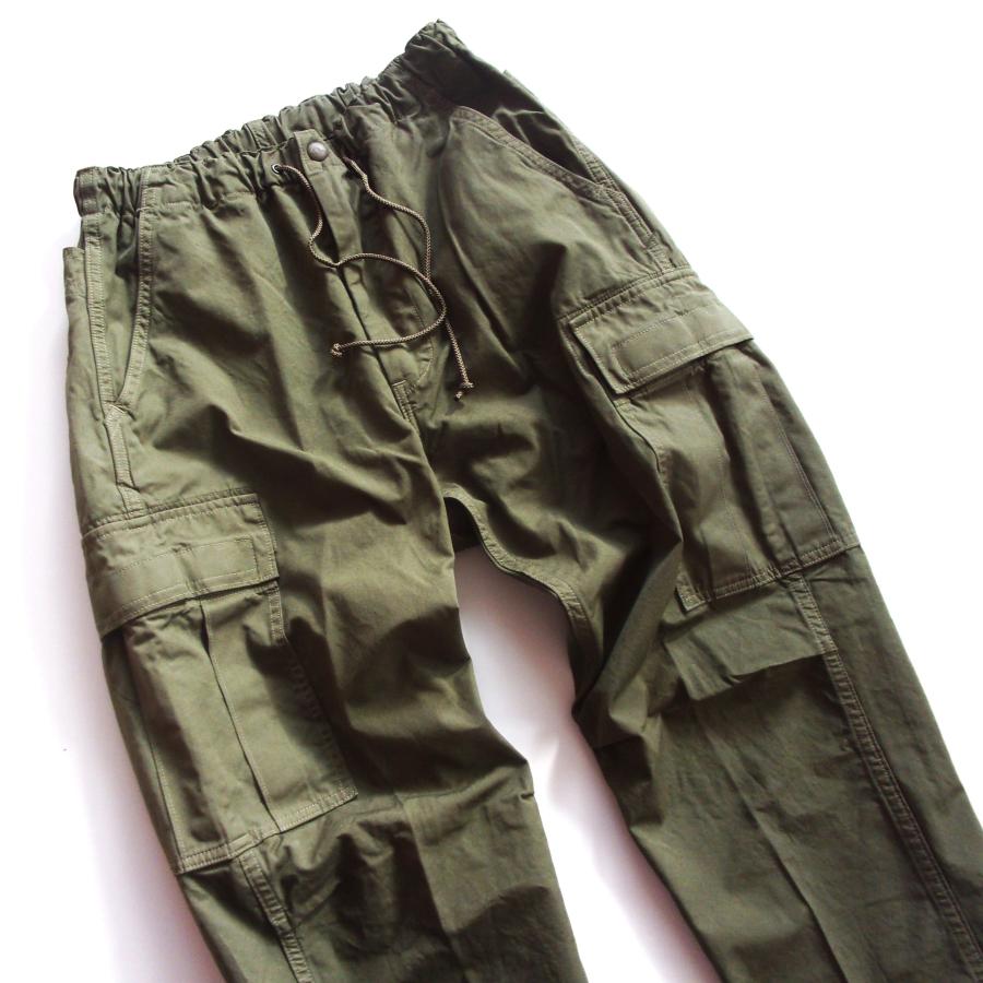 orSlow / オアスロウ EASY CARGO PANTS 01-5265-76 -ARMY GREEN- イージーカーゴパンツ : CLIFF HITACHI Yahoo!Shop ...