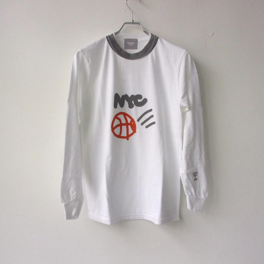 TODAY edition NYC #04 LS Tee - 23-2ND-07 / トゥデイ エディション #04 バスケットボール ...