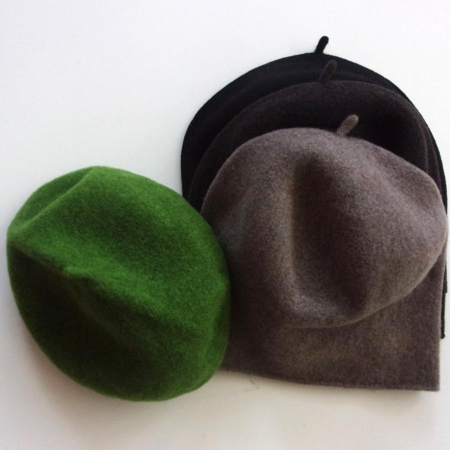 Kopka コプカ / Roll Up Beret- 100% Pore New Wool-| ウール100% ロールアップベレー ...