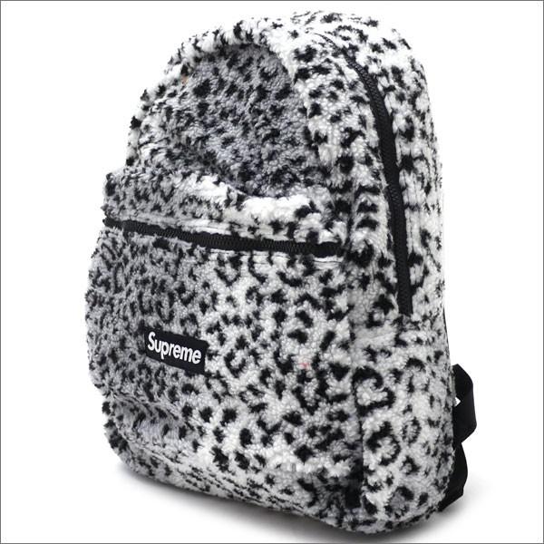 Supreme（シュプリーム） SUPREME Leopard Fleece Backpack (バックパック) WHITE 276 ...