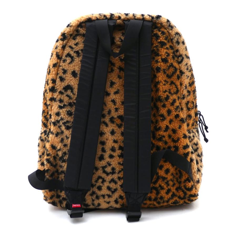 Supreme（シュプリーム） SUPREME Leopard Fleece Backpack (バックパック) YELLOW 276 ...