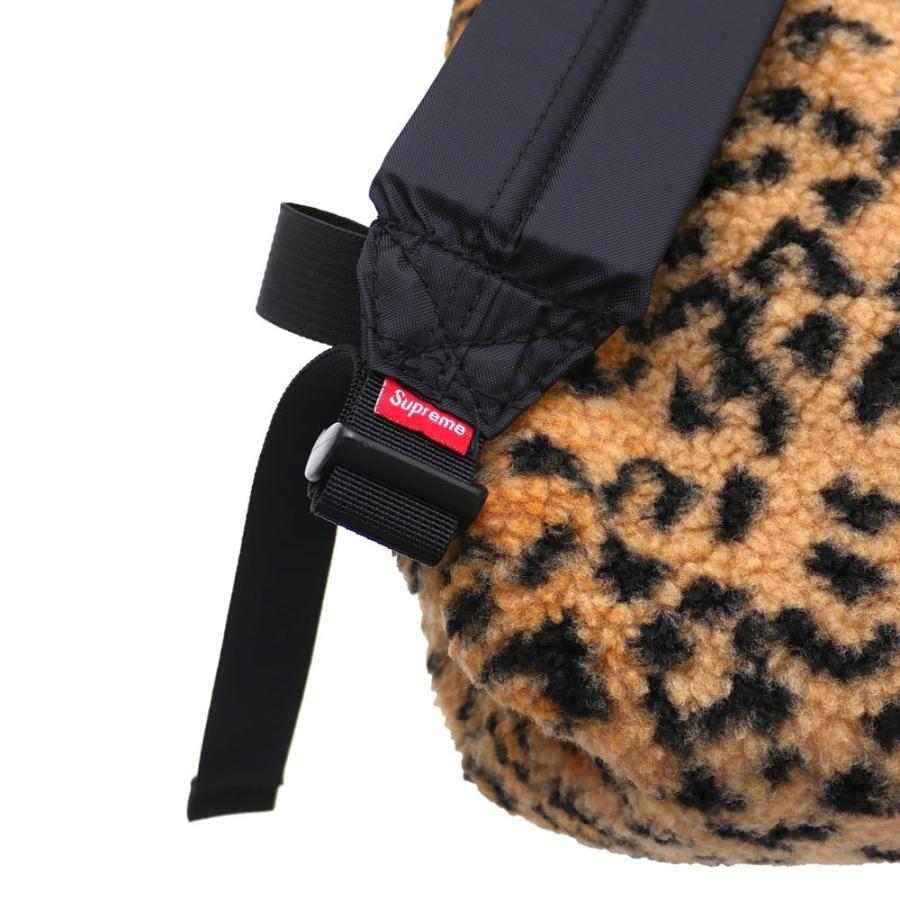 Supreme（シュプリーム） SUPREME Leopard Fleece Backpack (バックパック) YELLOW 276 ...
