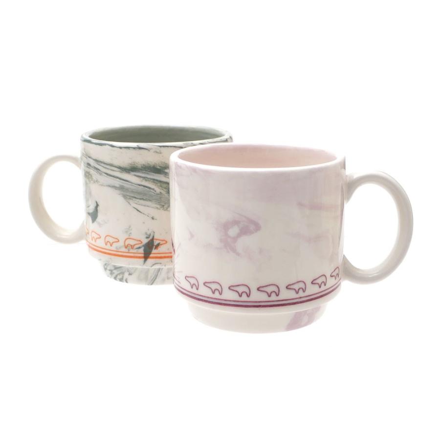Ron Herman Herman(ロンハーマン) Tapir Motif Marble Mug (マグカップ) 290-004724-015 ...