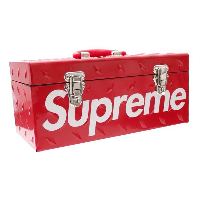 Supreme シュプリーム SUPREME Diamond Plate Tool Box (ツールボックス) RED 290-004782 ...