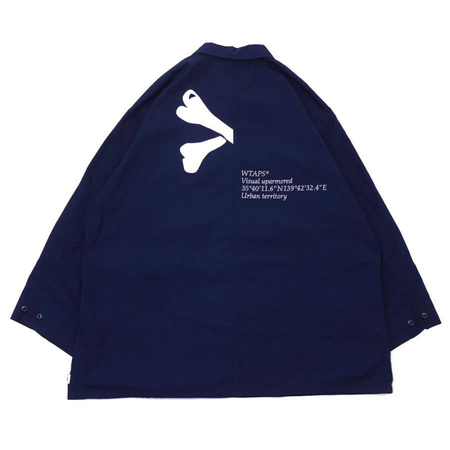 WTAPS ダブルタップス GUARDIAN 02 JACKET COTTON RIPSTOP ジャケット NAVY ネイビー 紺 メンズ 新品 182WVDT JKM02S ...