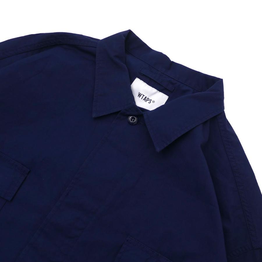 WTAPS ダブルタップス GUARDIAN 02 JACKET COTTON RIPSTOP ジャケット NAVY ネイビー 紺 メンズ 新品 182WVDT JKM02S ...