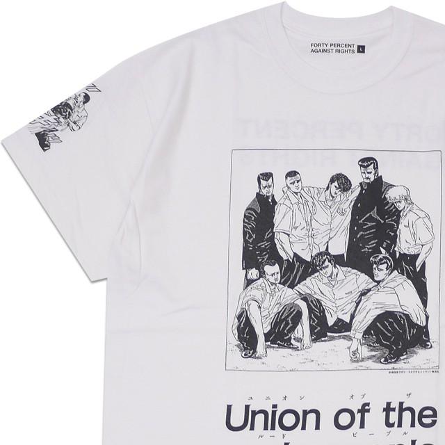FORTY PERCENTS AGAINST RIGHTS 新品 ろくでなしBLUES x フォー FORTY PERCENTS AGAINST RIGHTS 新品 ろくでなしBLUES x フォー