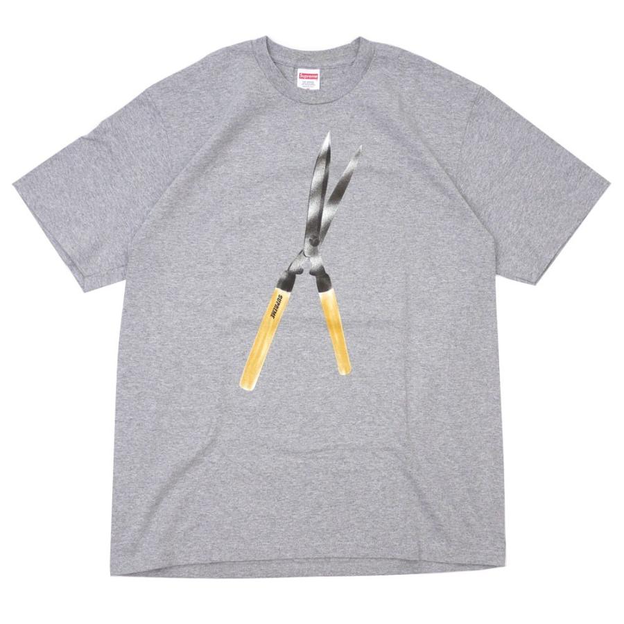 Supreme 新品 シュプリーム SUPREME Shears Tee Tシャツ GRAY グレー 灰色 メンズ 418000853042 半袖Tシャツ : クリフエッジ - 通販 ...