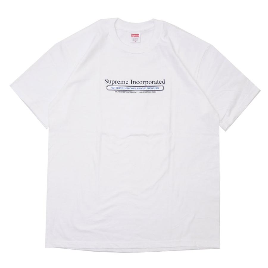Supreme（シュプリーム） 新品 SUPREME Inc. Tee Tシャツ WHITE ホワイト 白 メンズ 200008351040 ...
