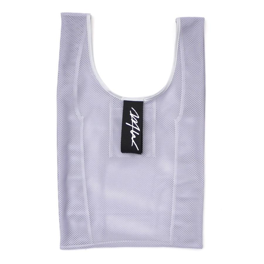 WTW 新品 ダブルティー PORTABLE MESH BAG メッシュ マルシェバッグ GRAY グレー 灰色 277002675012 ...